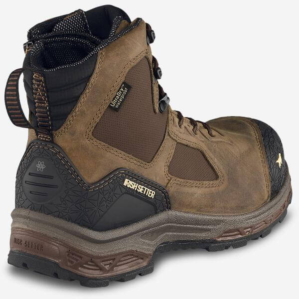 83636 Irish Setter Men's Kasota 6" Waterproof Side Zipper Non-Metallic ...