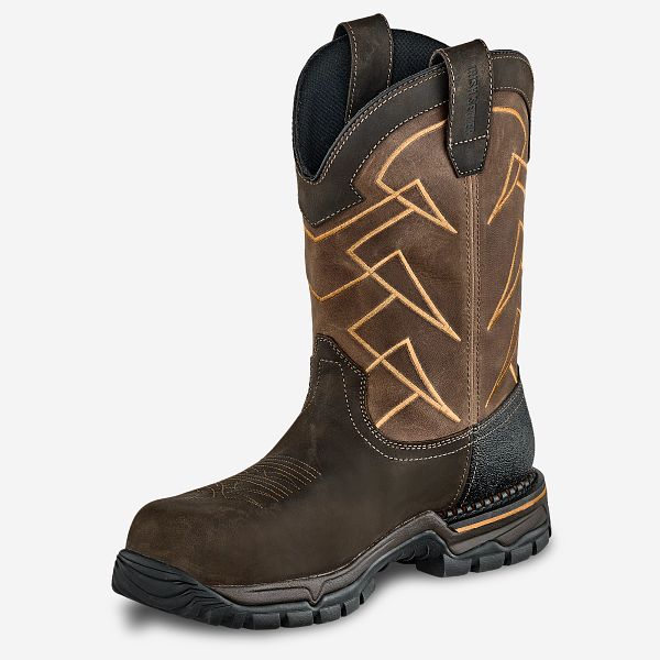83964 Irish Setter Two Harbors 11" Pull-On Non Metallic Toe – Naturally ...