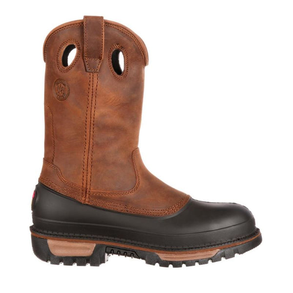 G5594 Georgia Men's 11" Waterproof Pull-On Steel Toe – Naturally ...